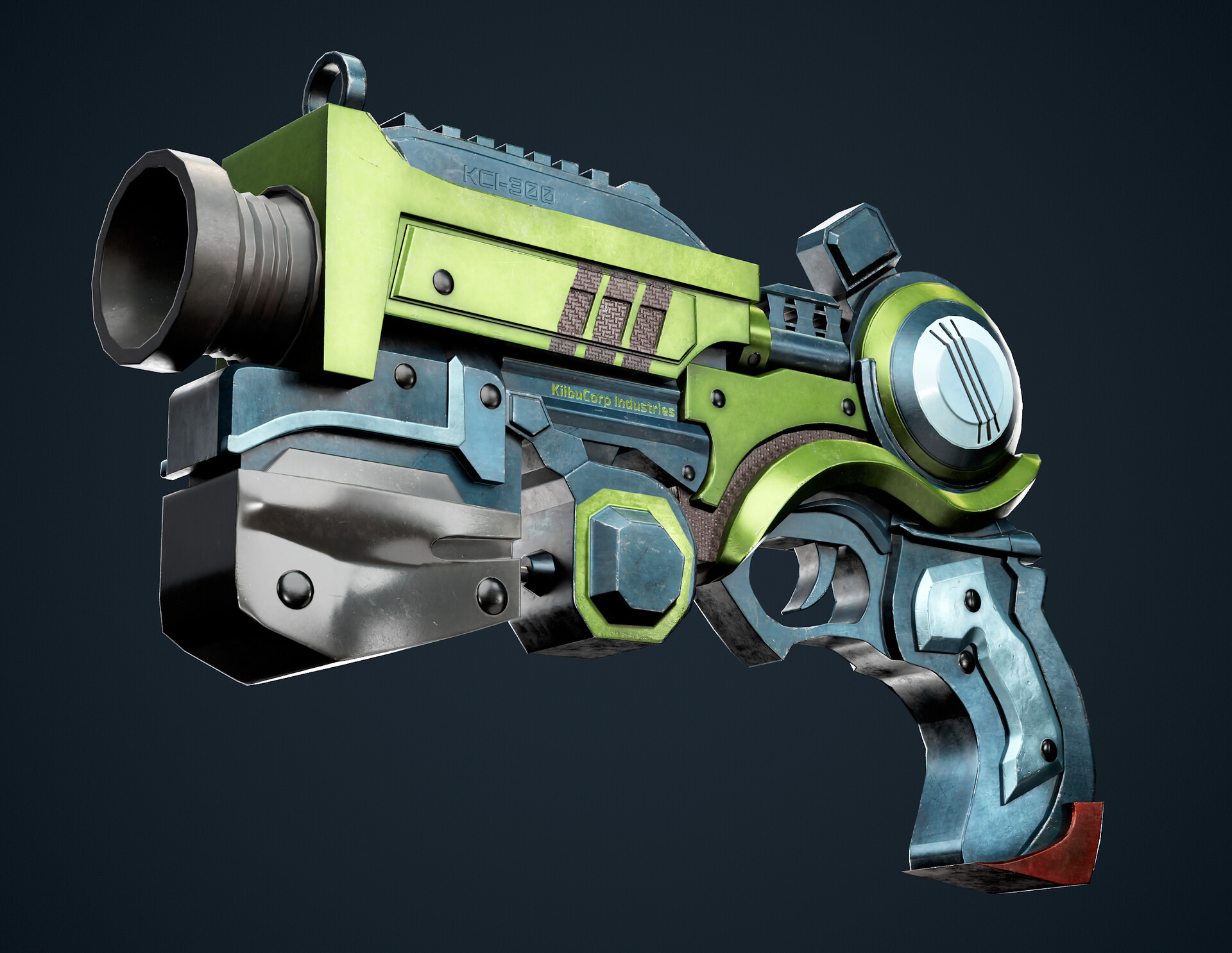 ArtStation - Stylized Lazer Gun