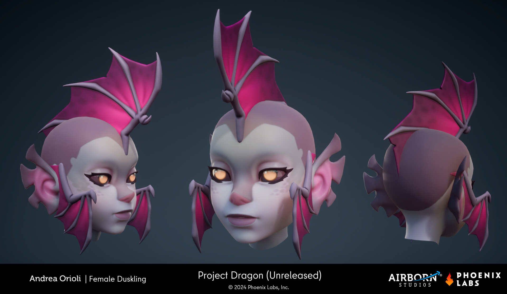 Airborn Studios - Project Dragon - Character Heads Misc II