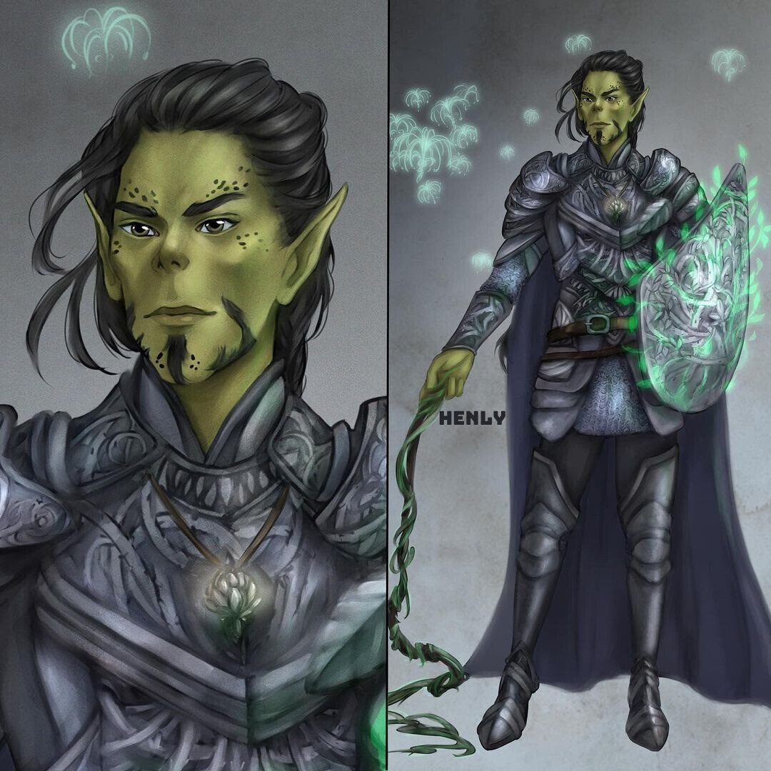 ArtStation - Elven Guardian Art