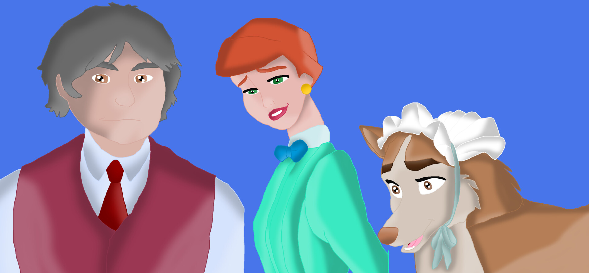 ArtStation - George Darling, Mary Darling and Nana