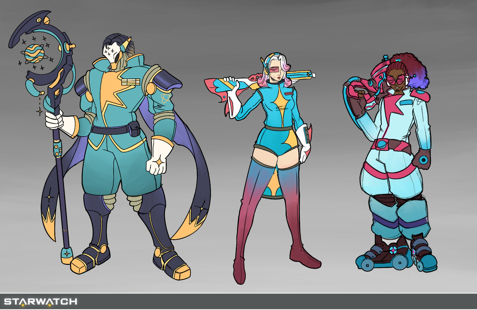 ArtStation - Starwatch (Unofficial OW Skin Designs)