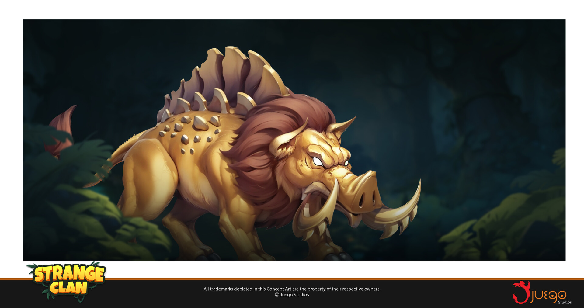 Juego Studios - Strange Clan : Boss Boar Character - JS4