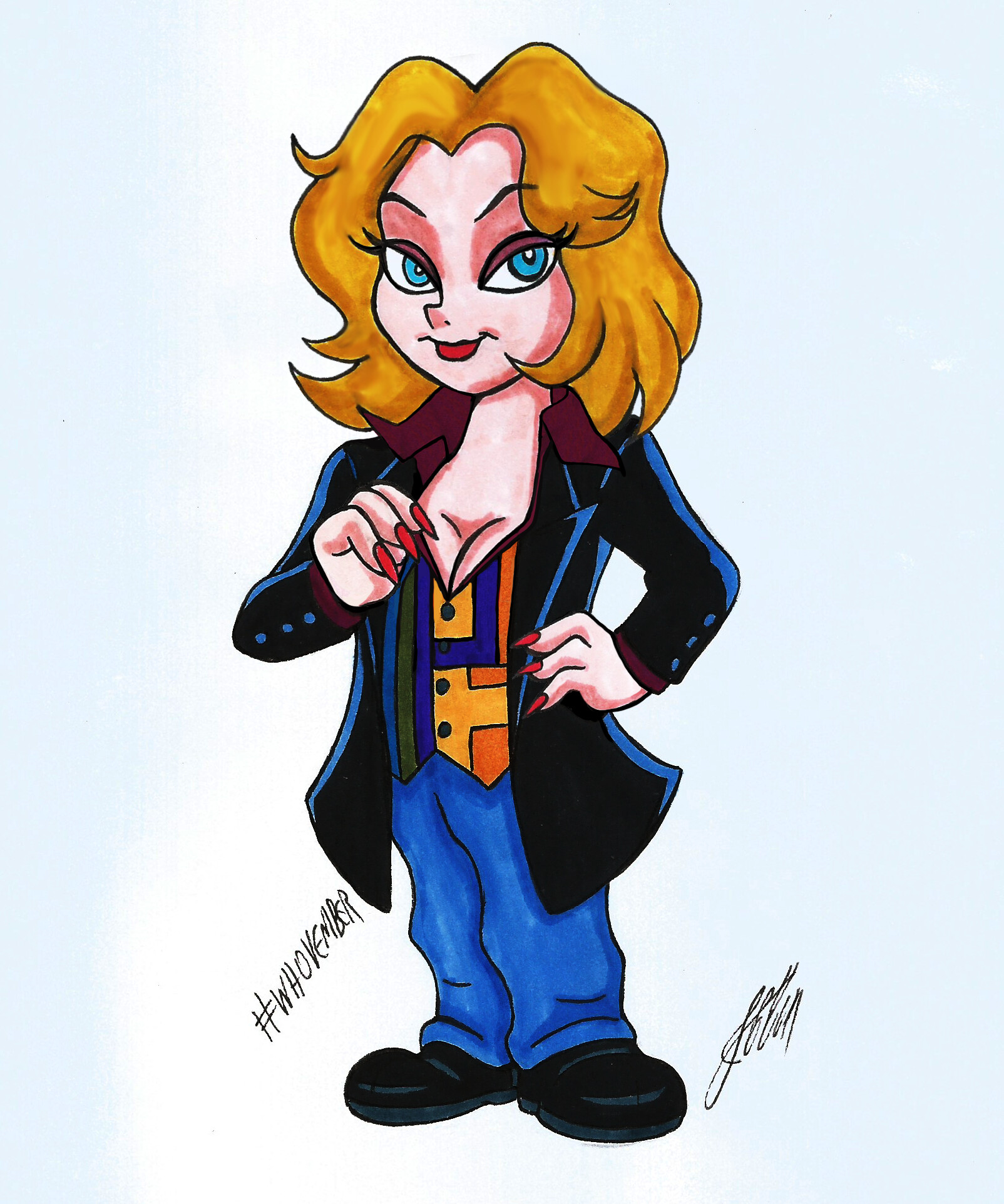 ArtStation - The Doctor from The Curse of Fatal Death: Joanna Lumley ...