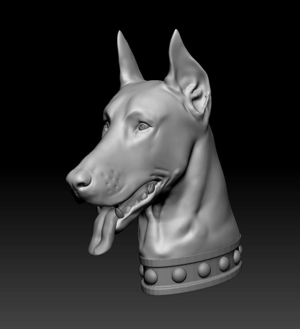 ArtStation - Dog's Head