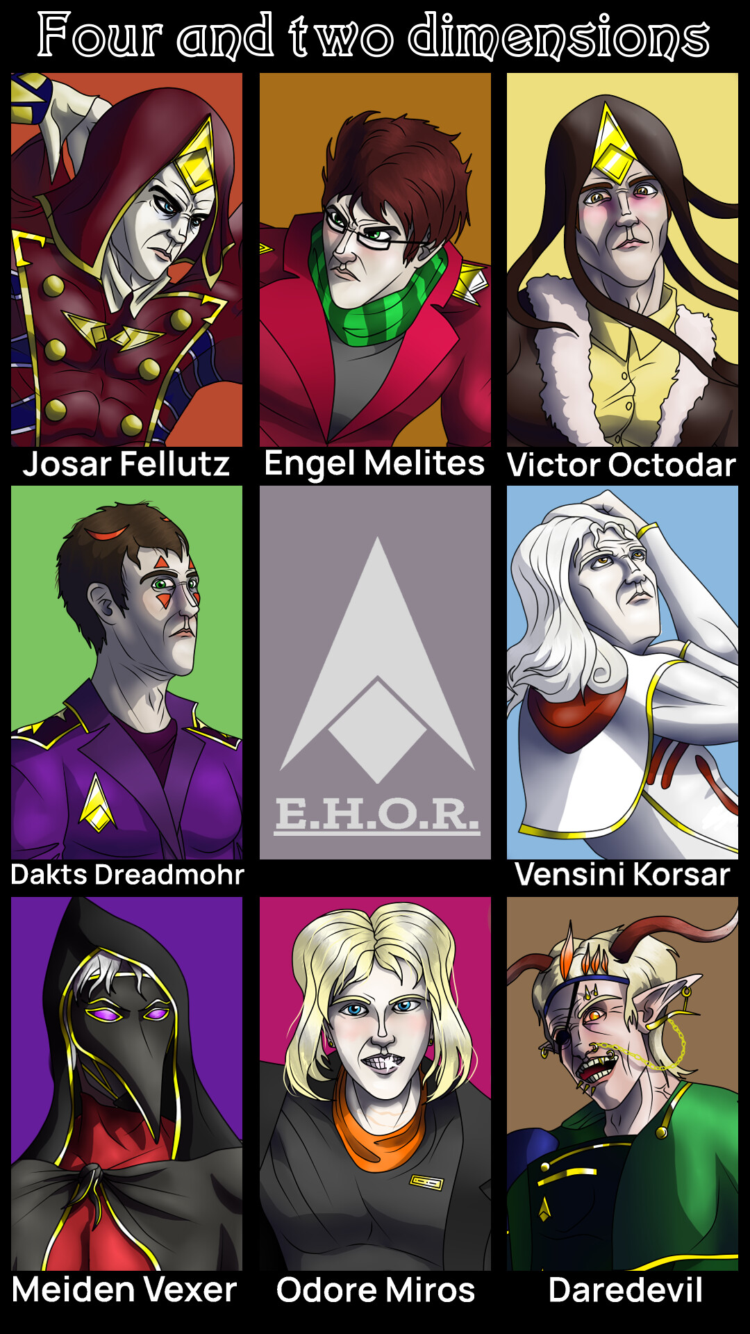ArtStation - EHOR team from Four and Two Dimensions