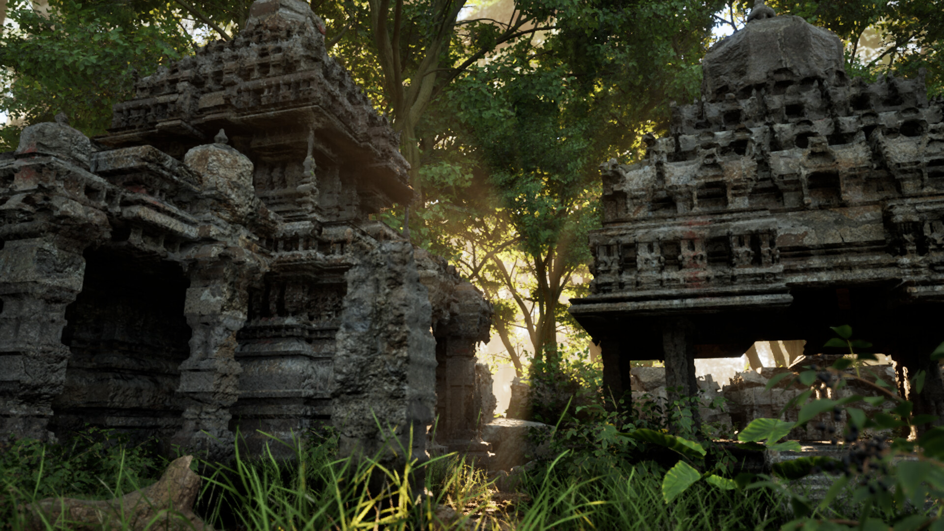 ArtStation - Indian Temple Ruins