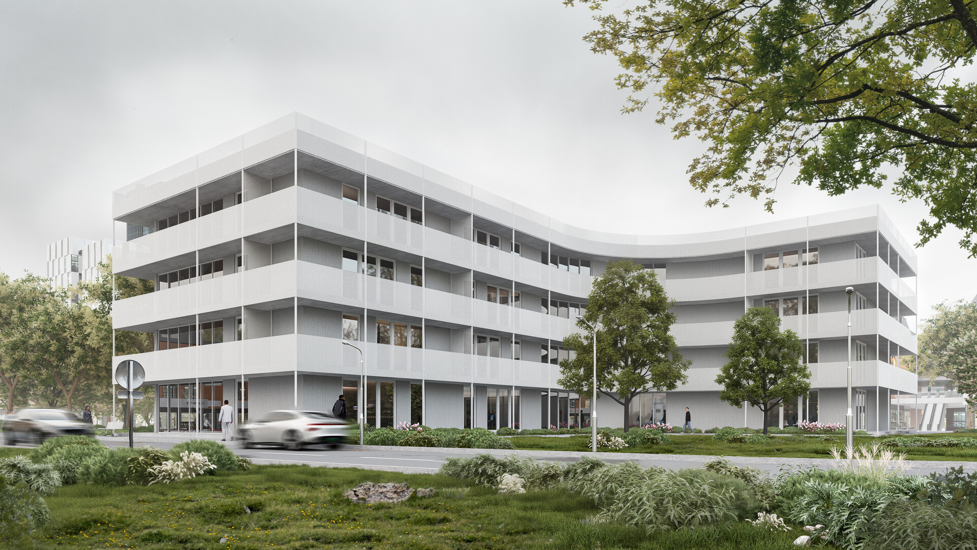 ArtStation - Residential Building Photorealistic Render