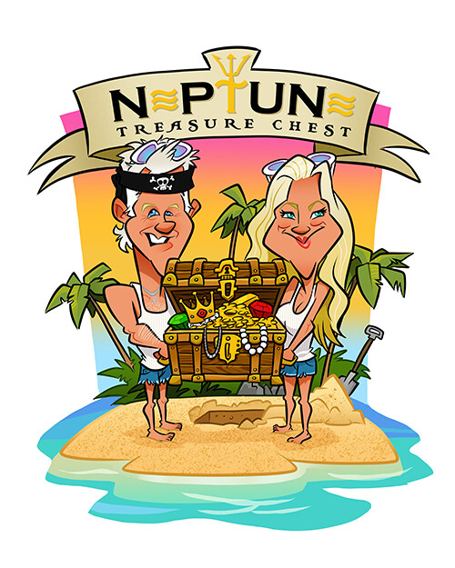 ArtStation - Neptune Treasure Chest