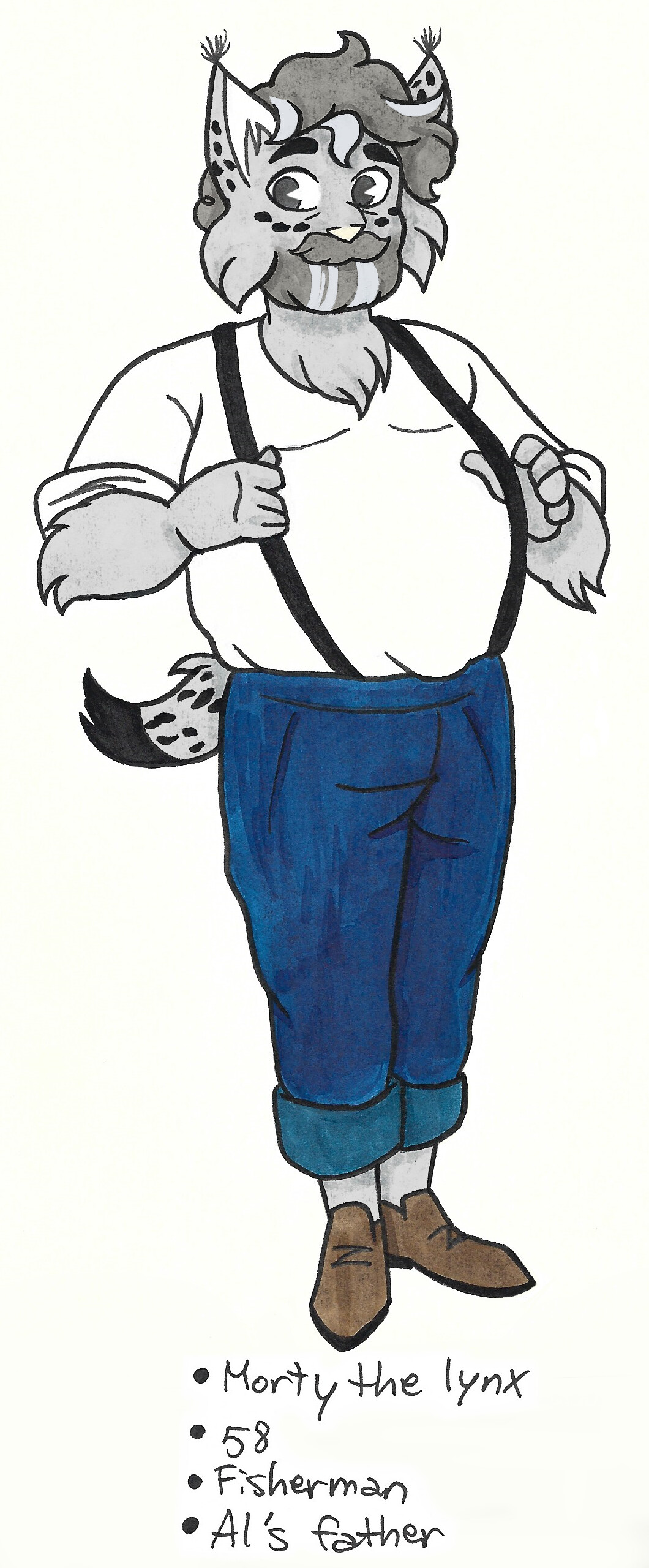 ArtStation - Daisy Town: Mortimer 'Morty' the lynx