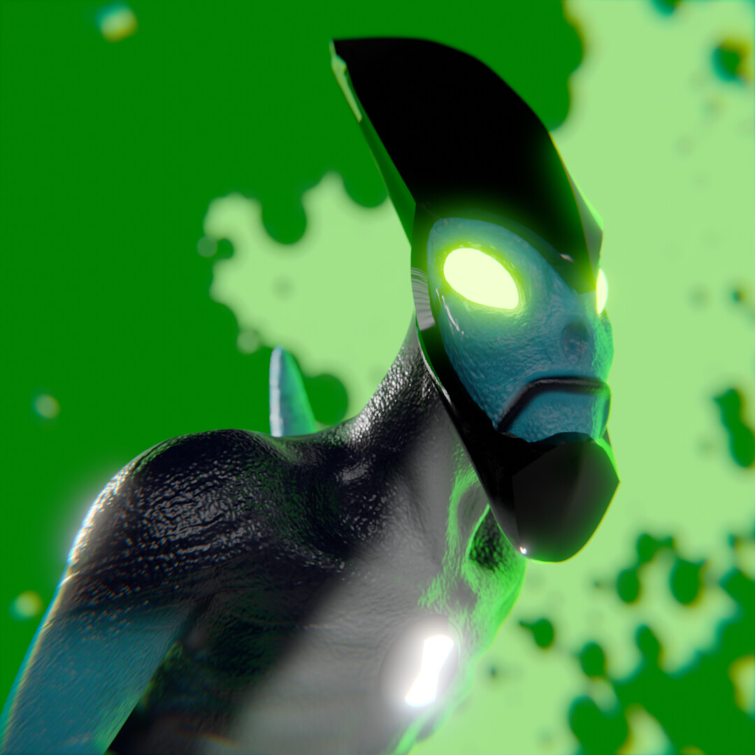 ArtStation - XLR8/BEN 10 3D MODEL