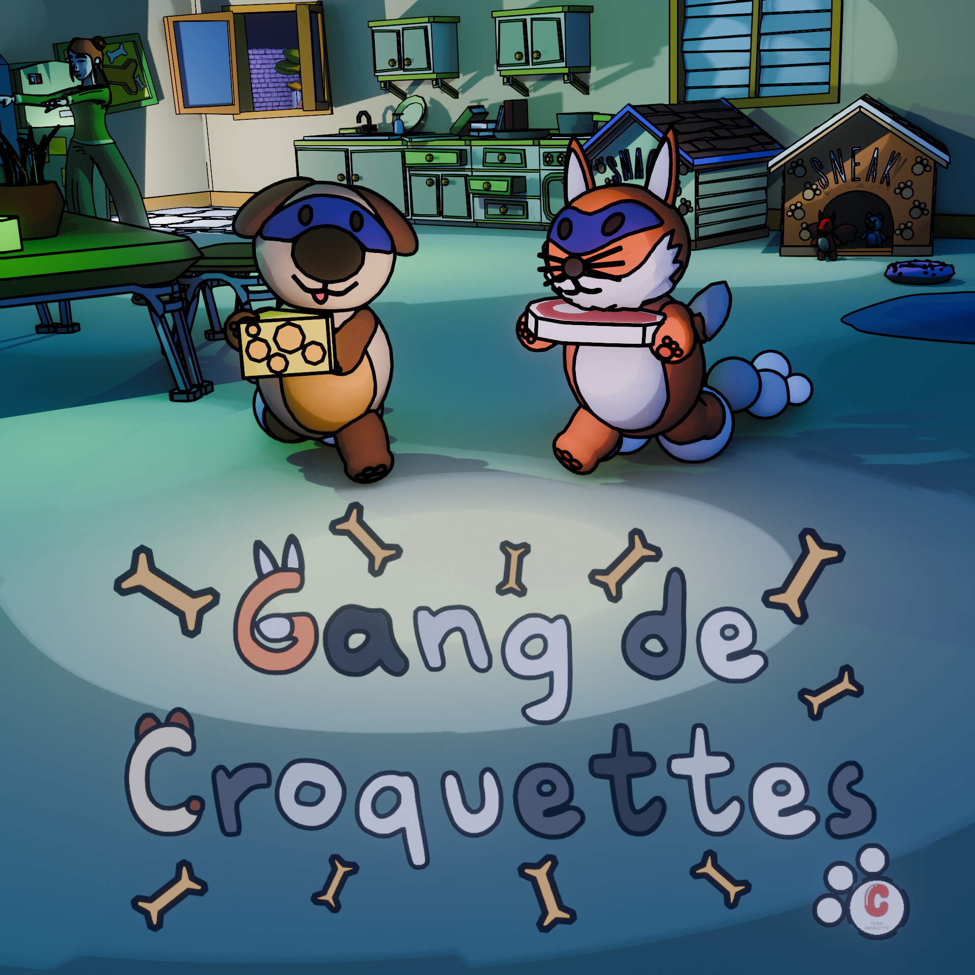 ArtStation - The art of Croquettes Gang : Modeling