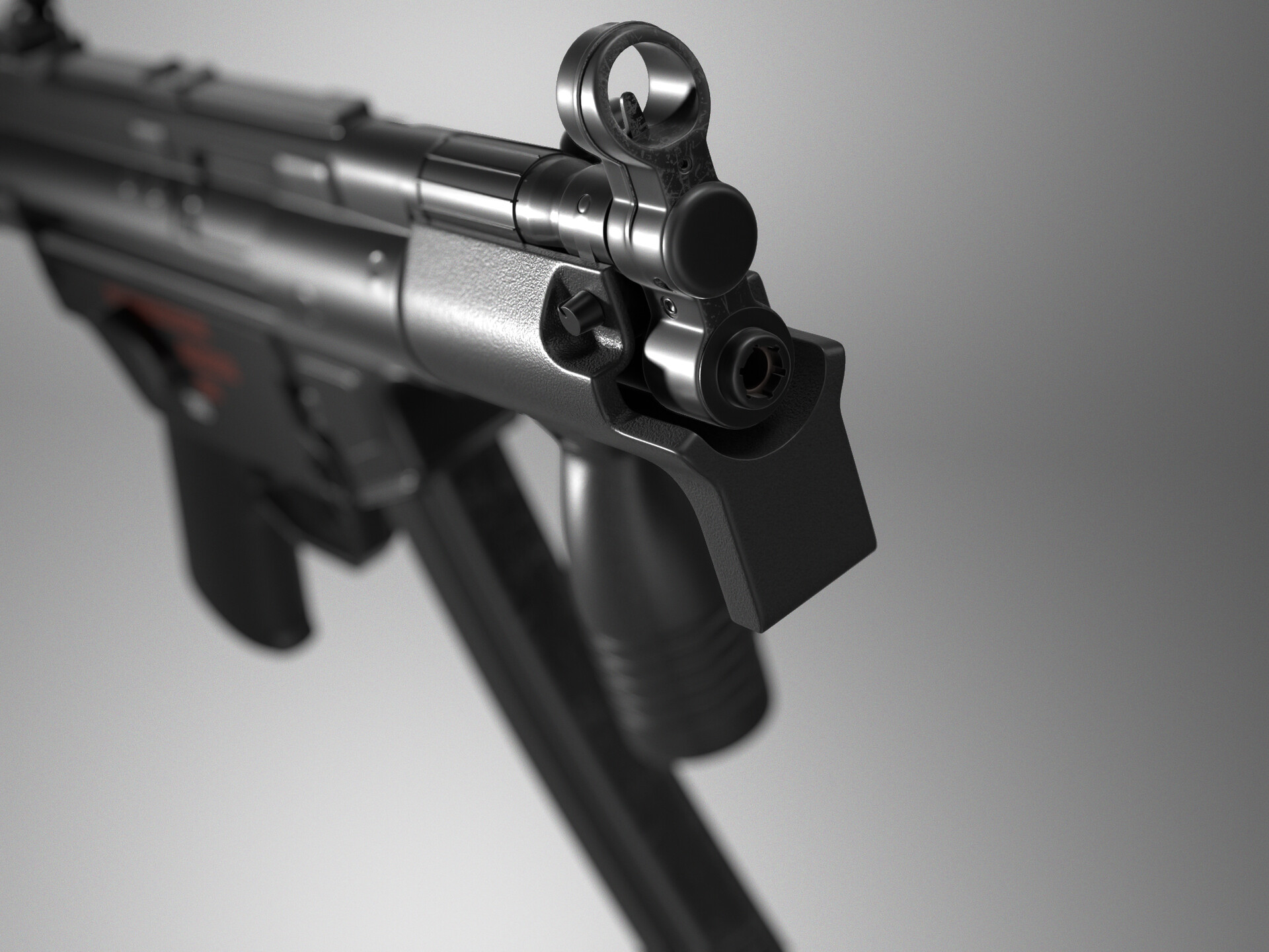 ArtStation - MP5 - 3D Modeling