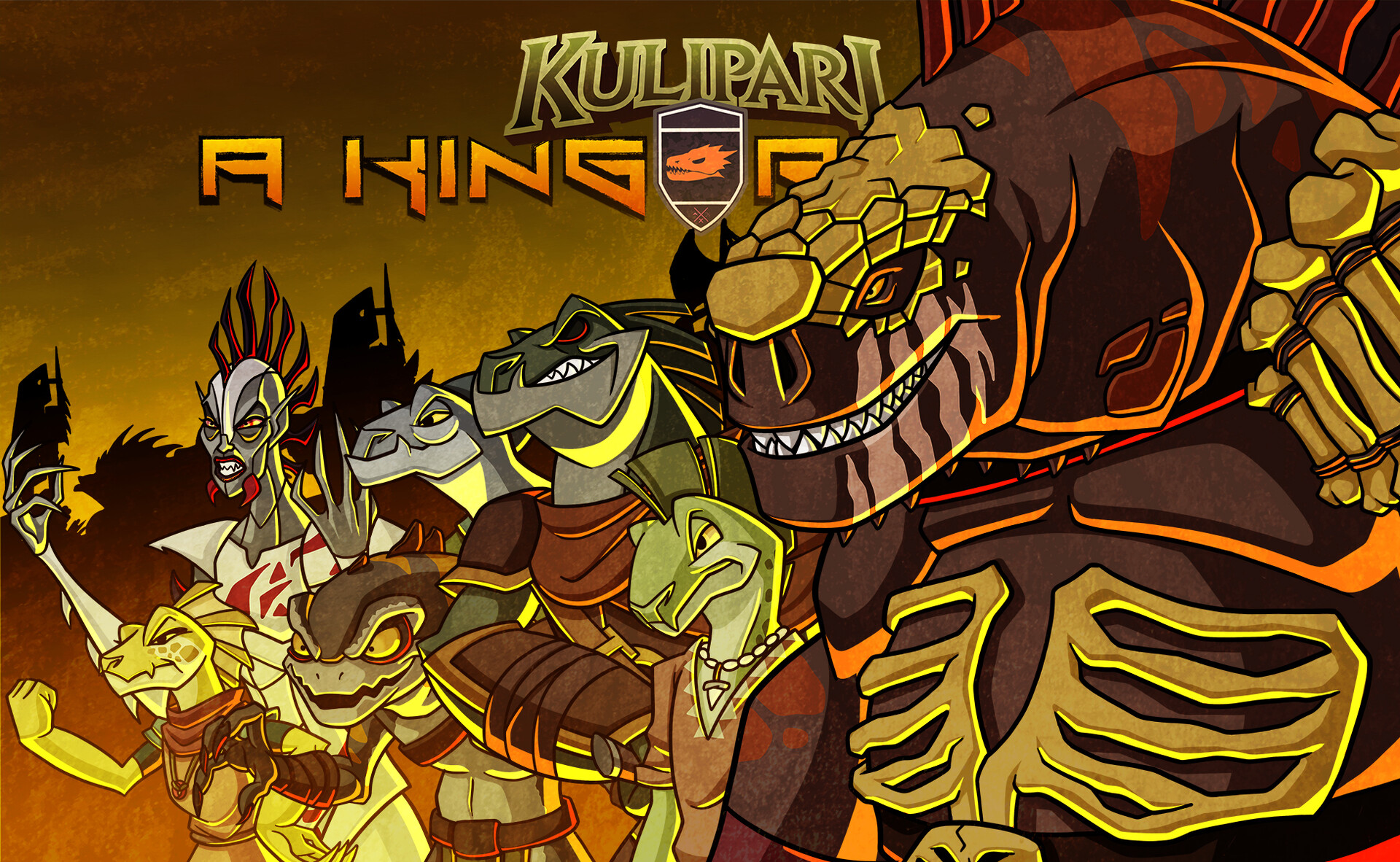 Ben Miller - Kulipari: A King Rises - Faction Posters