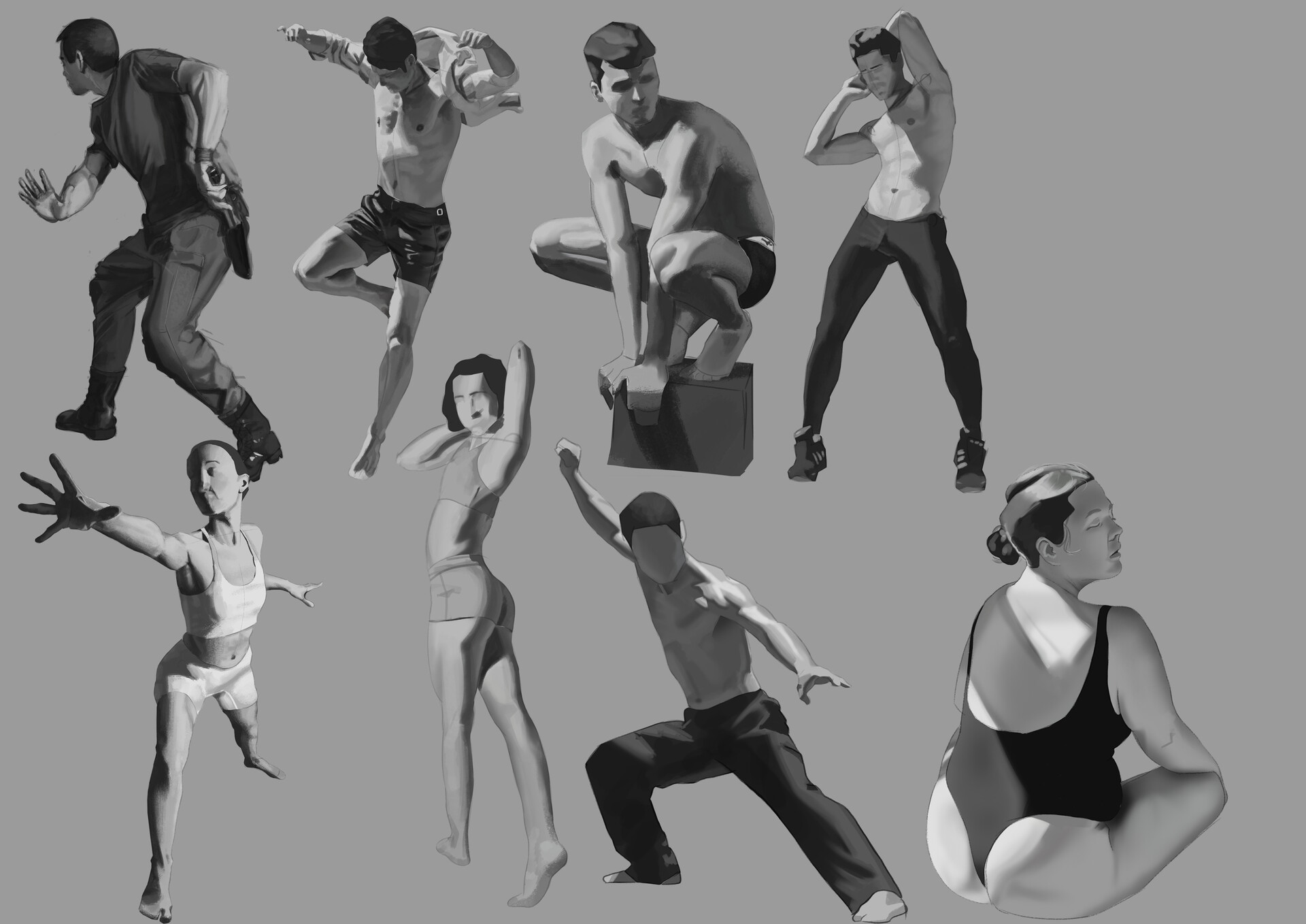 ArtStation - Shade study