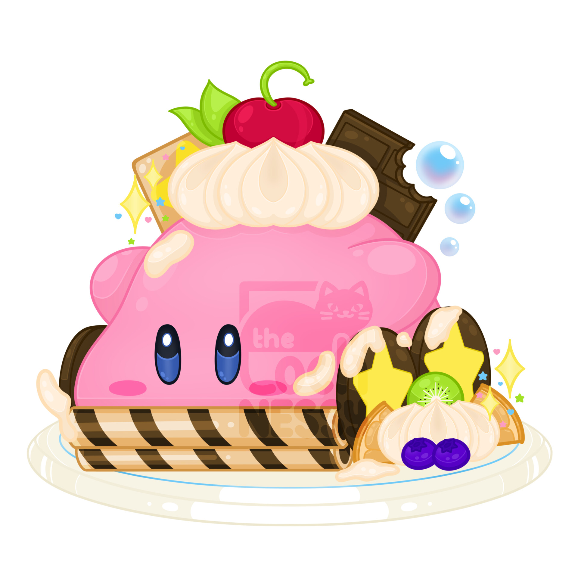 ArtStation - Kirby Car Dessert