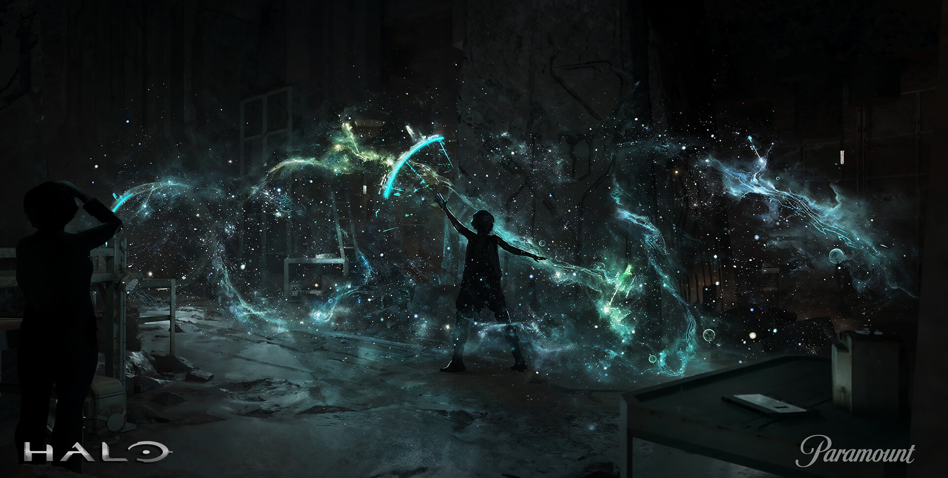 Franklin Chan - Halo Forerunners Ruins Star Map