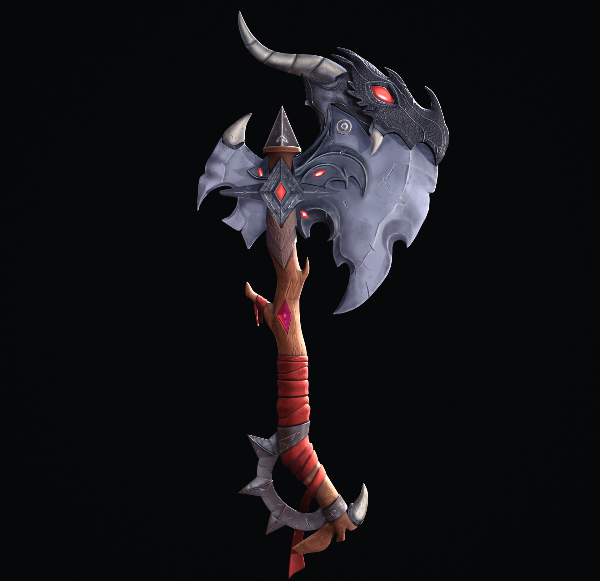 ArtStation - Stylized Dragon Sword