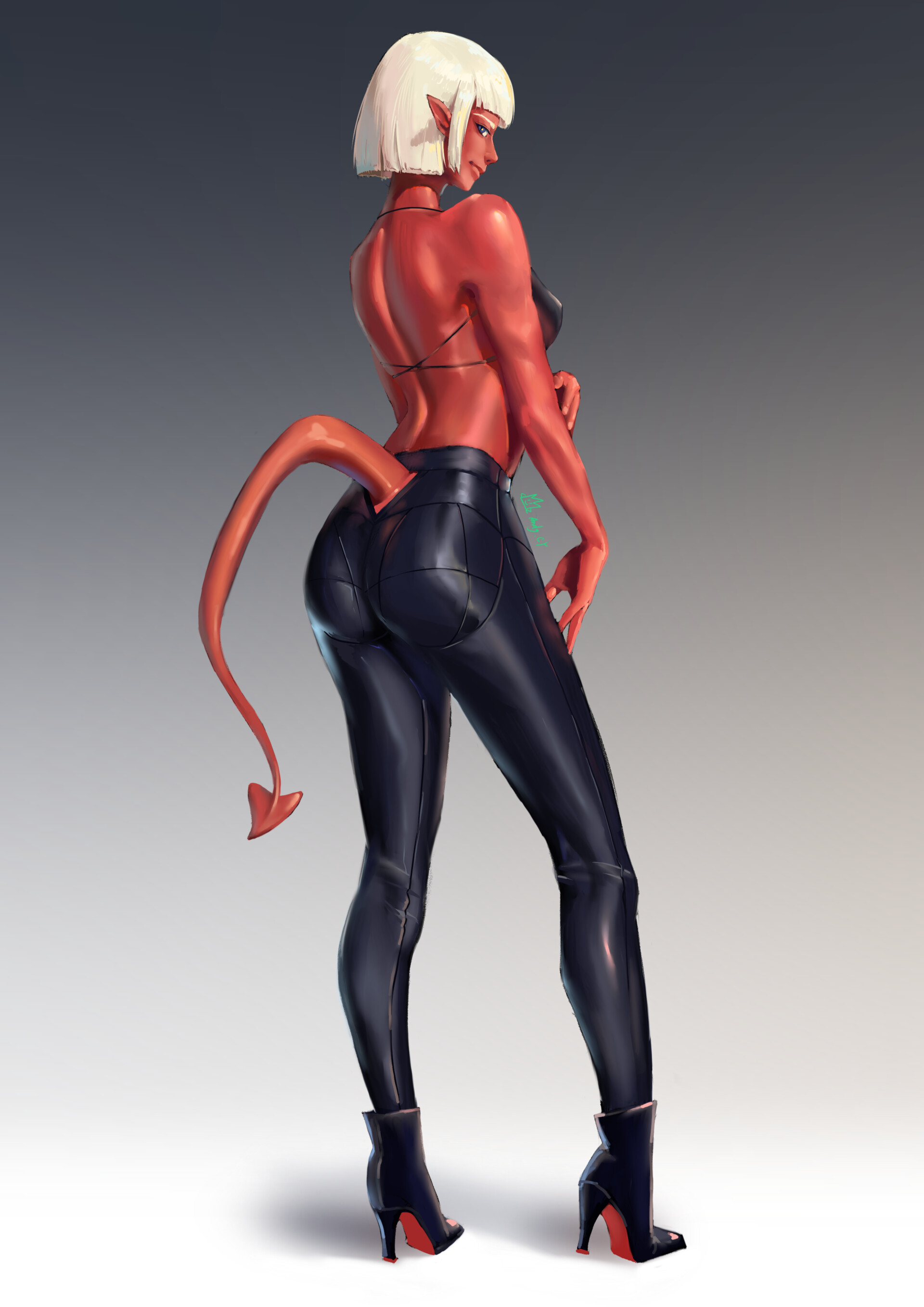 ArtStation - Demonic Allure