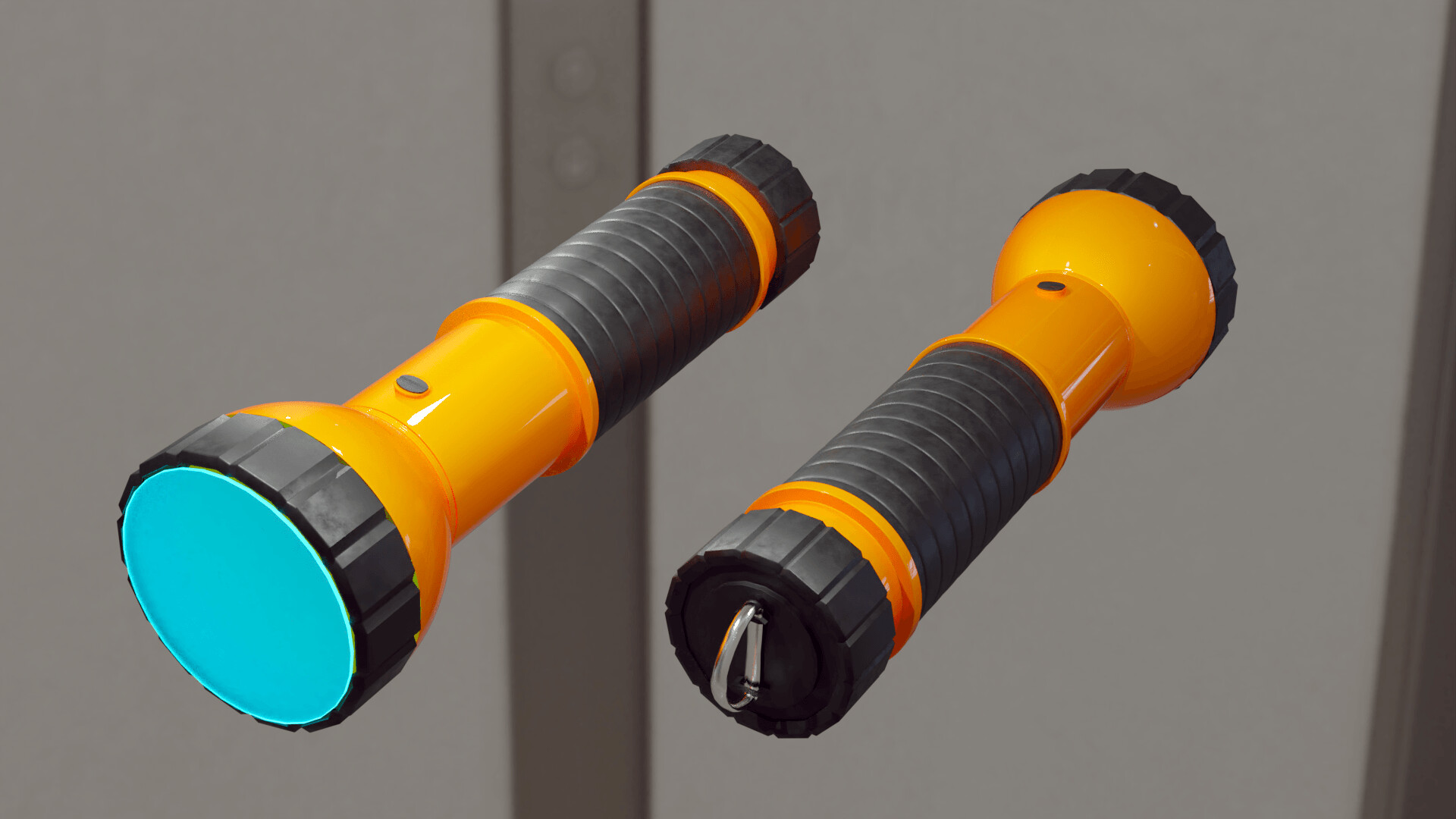 ArtStation - Flash-light game Object in Blender