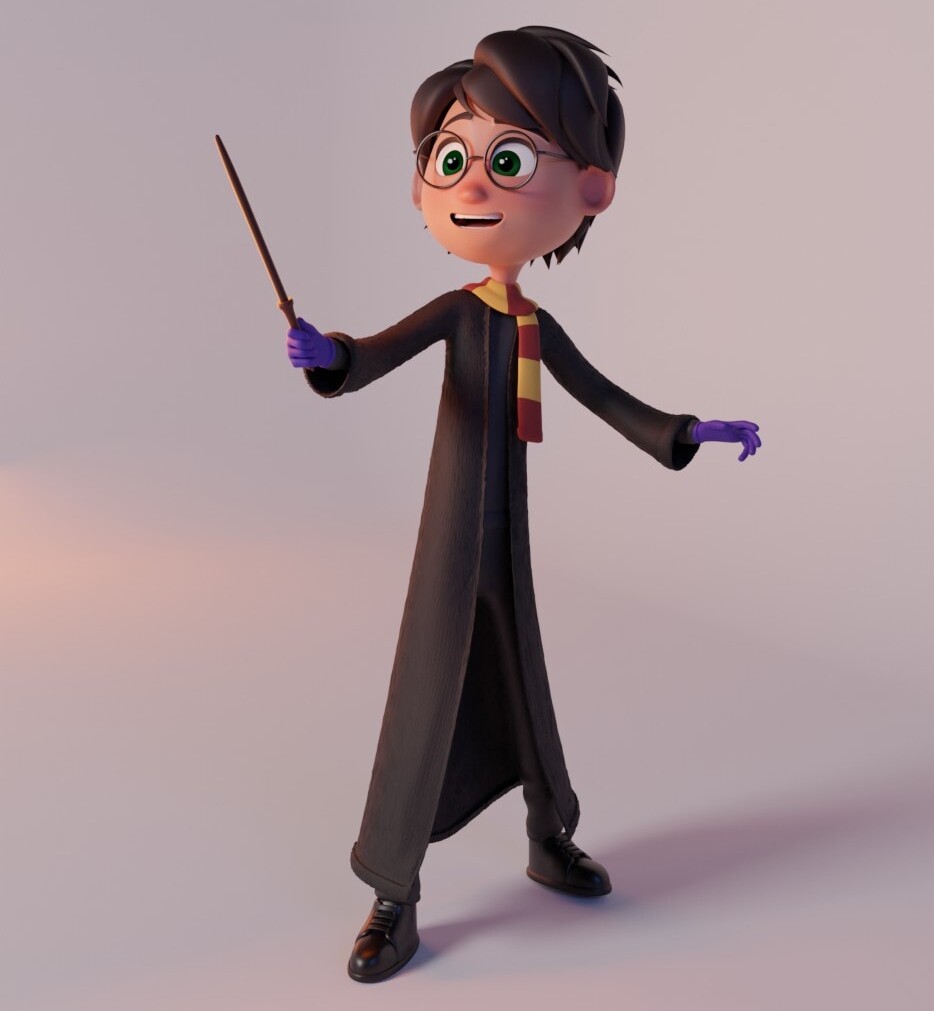 ArtStation - Yer' a wizard Harry