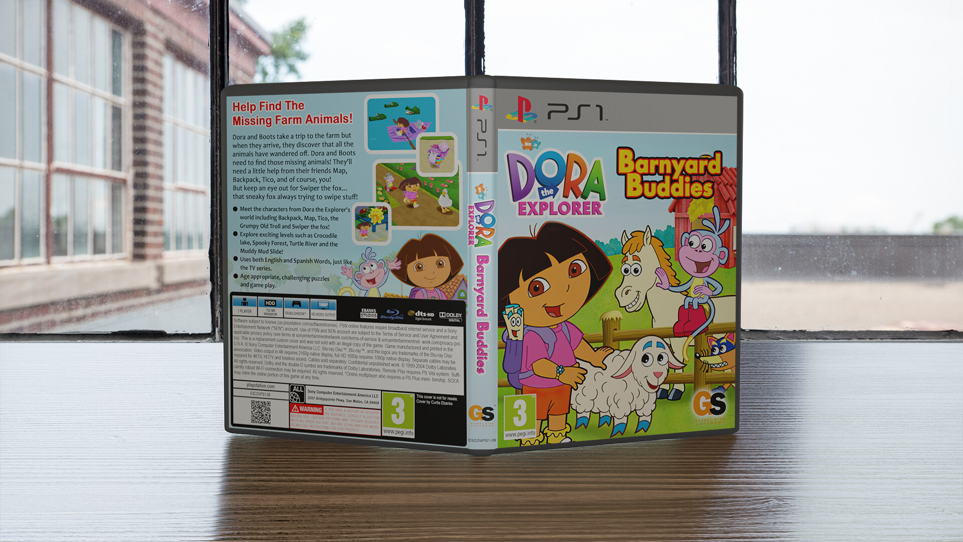 dora the explorer barnyard