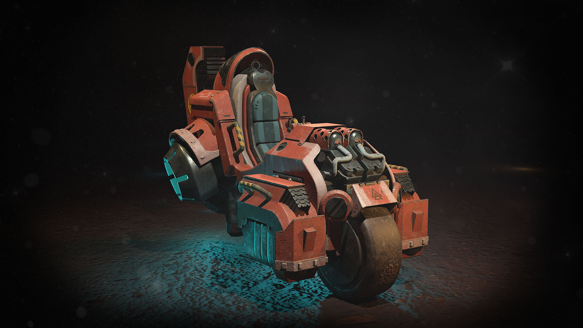 ArtStation - Sci-fi motorcycle