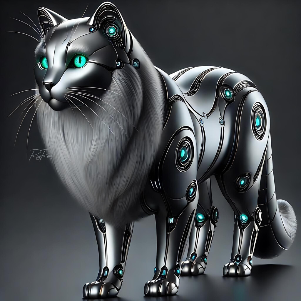 ArtStation - Siberian Cat