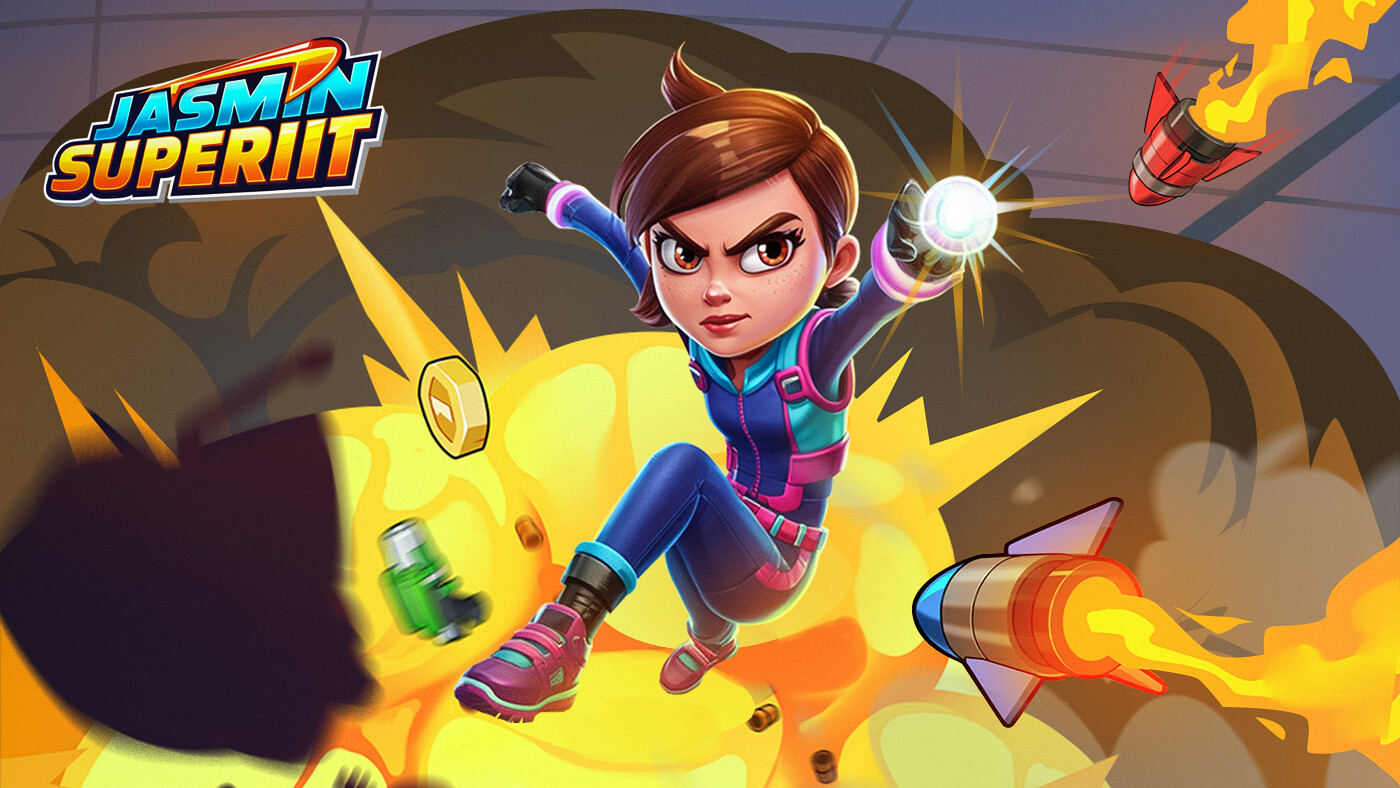 ArtStation - Jasmin Super Lite UI/UX