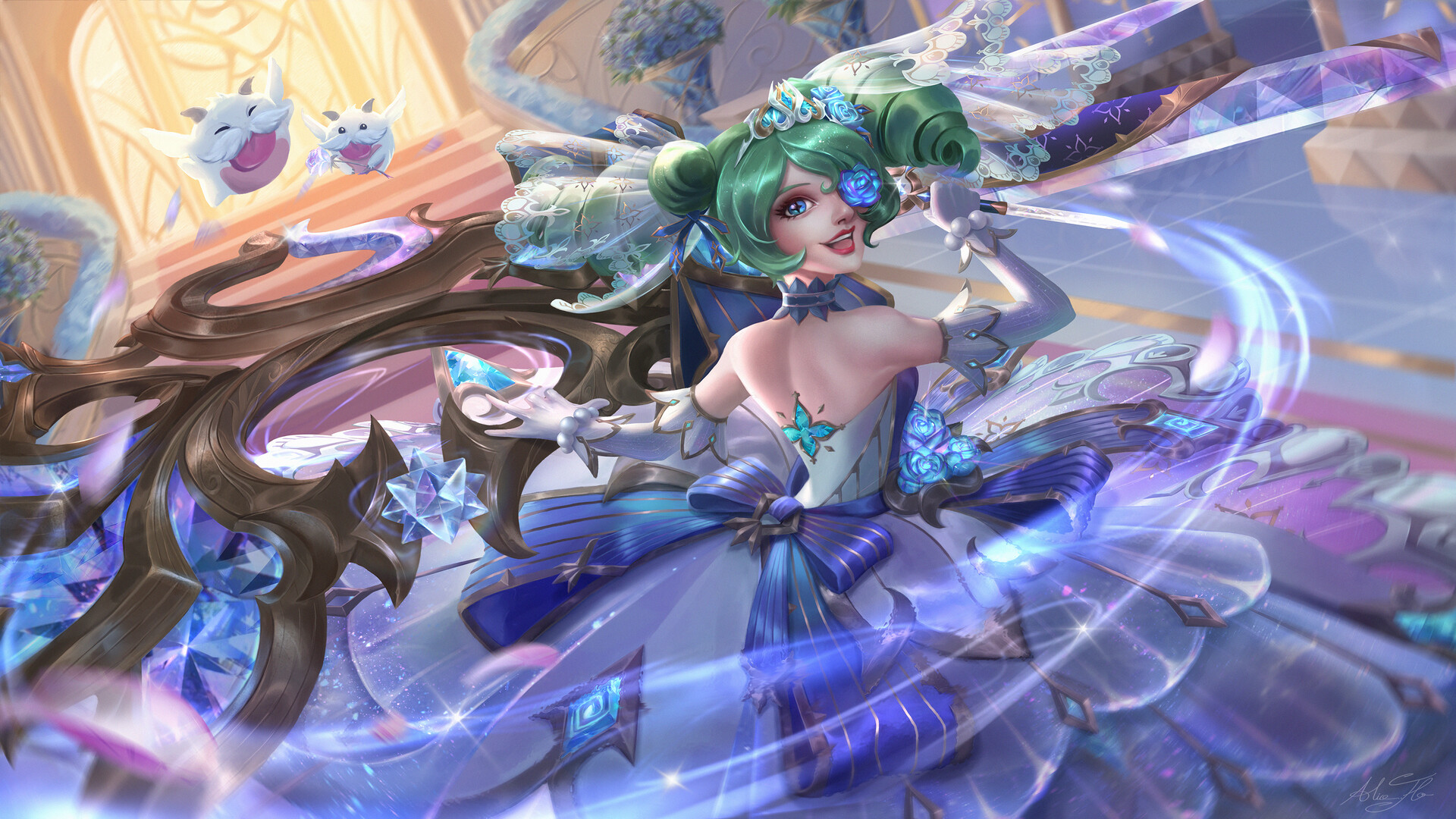 ArtStation - Crystal Rose Gwen - Fanart