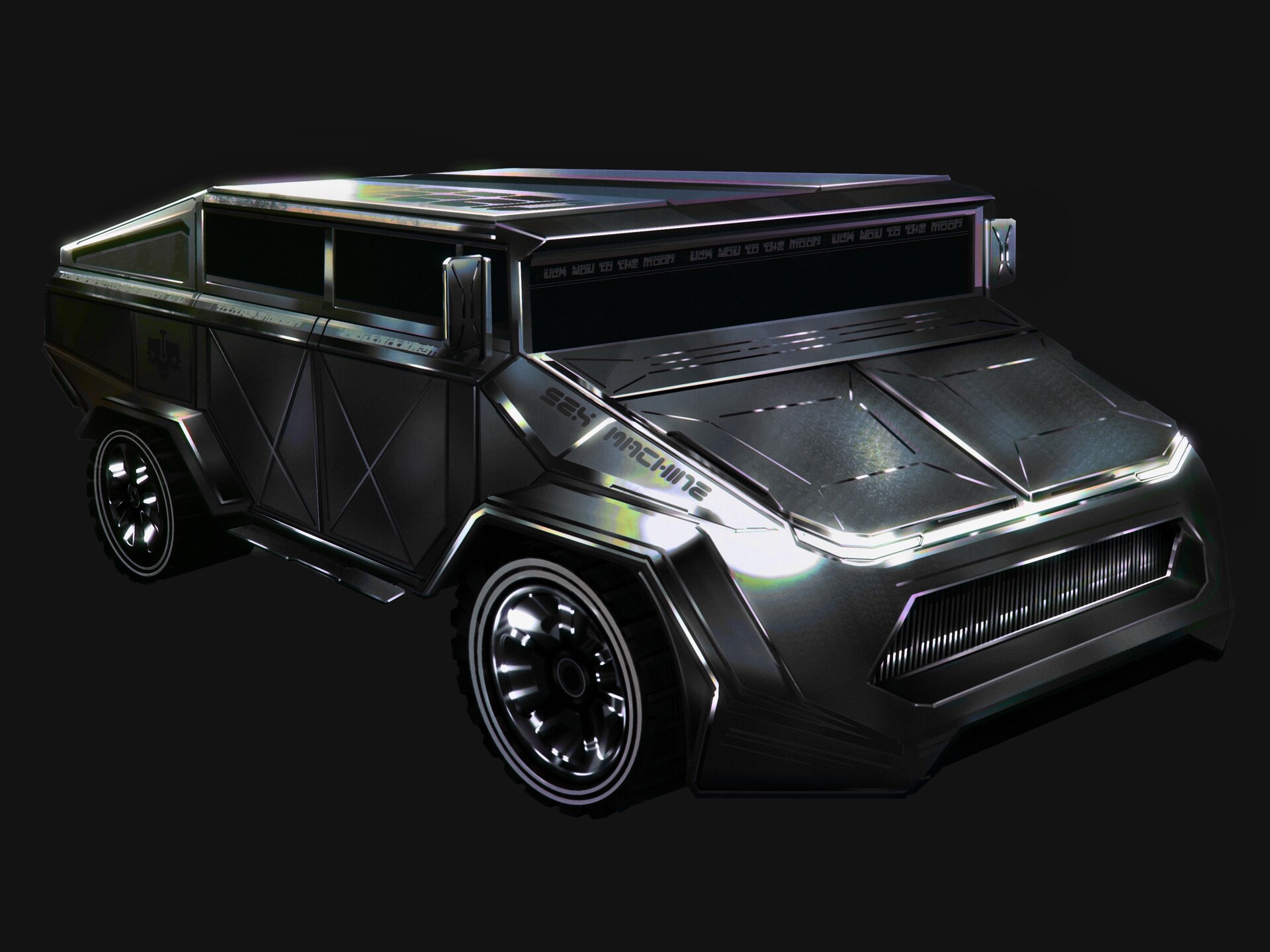 ArtStation - A concept car illustration