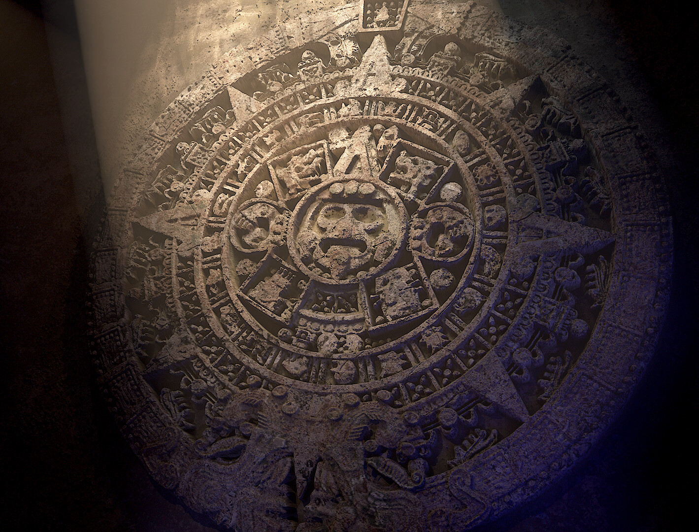 Anthony Zheng - Aztec Calendar Material