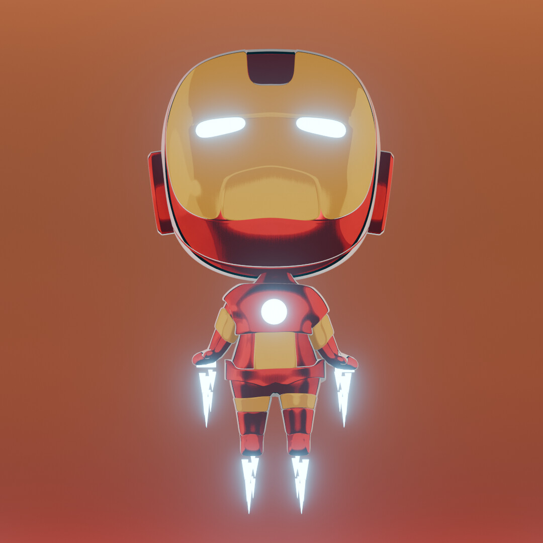 how to draw chibi hulkbuster