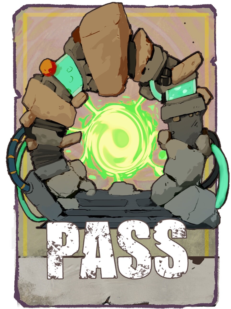 ArtStation - Pass card