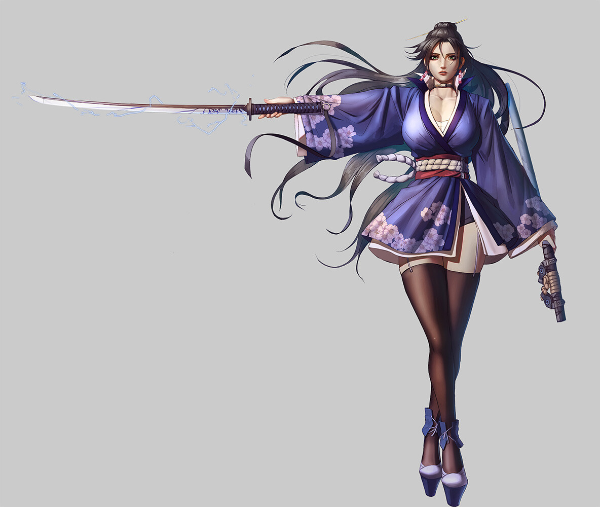 ArtStation - Wide Stance (OC Commission)