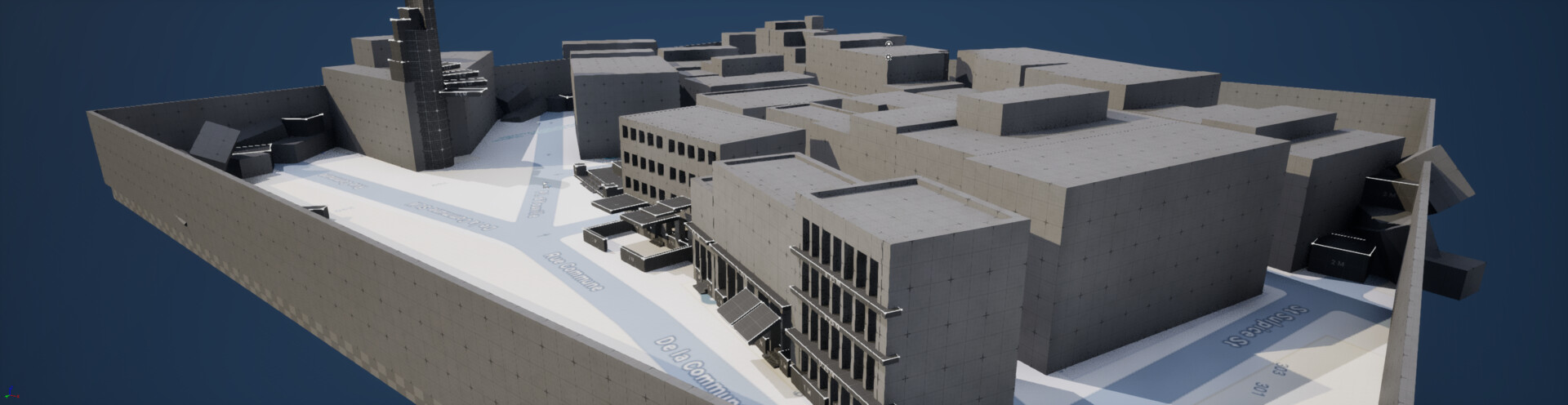 Shane Boucher Game Designer Portfolio - MONTREAL BATTLE MAP BLOCK OUT ...