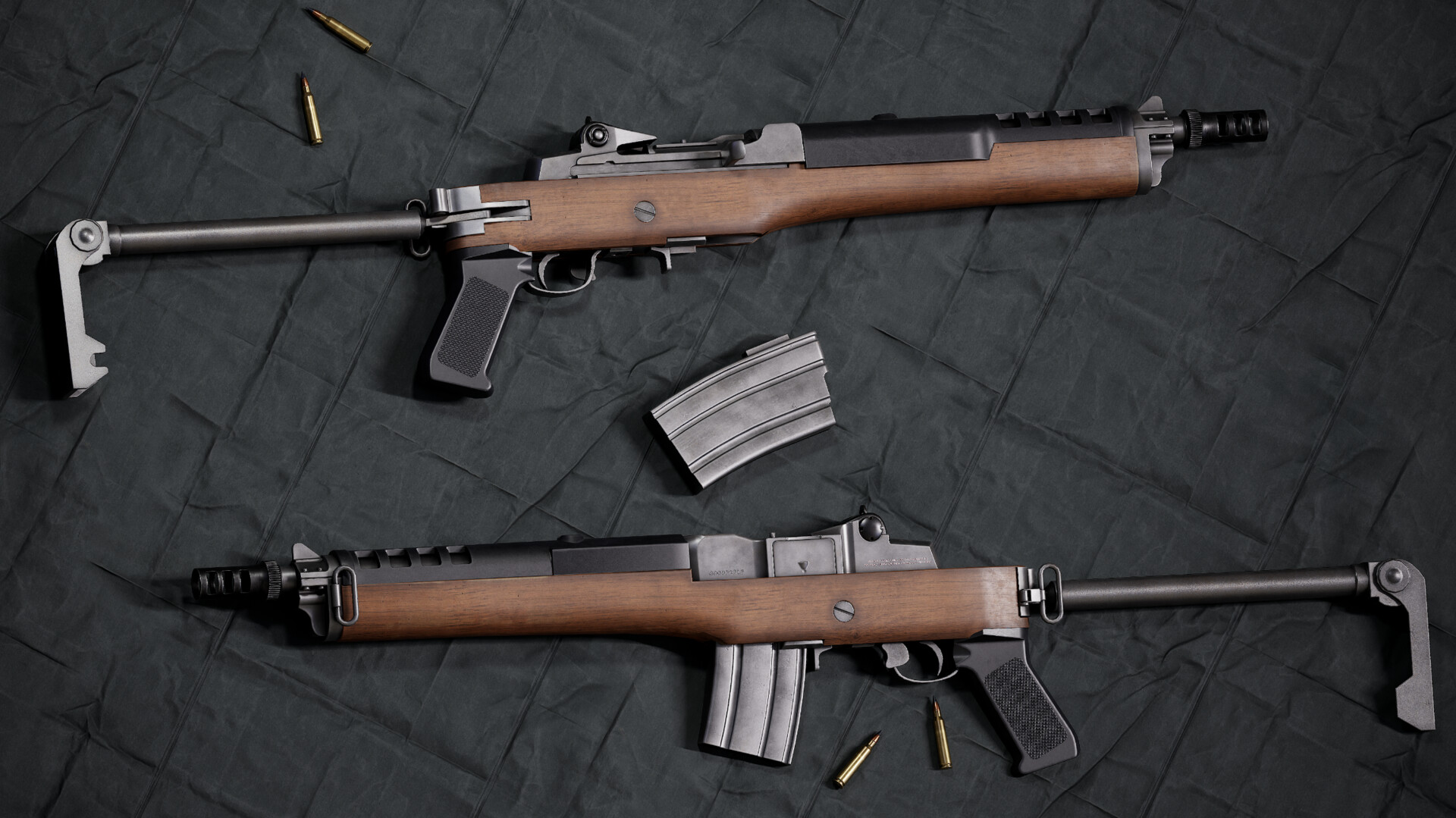 Armory 3D - Ruger Mini 14 Rifle