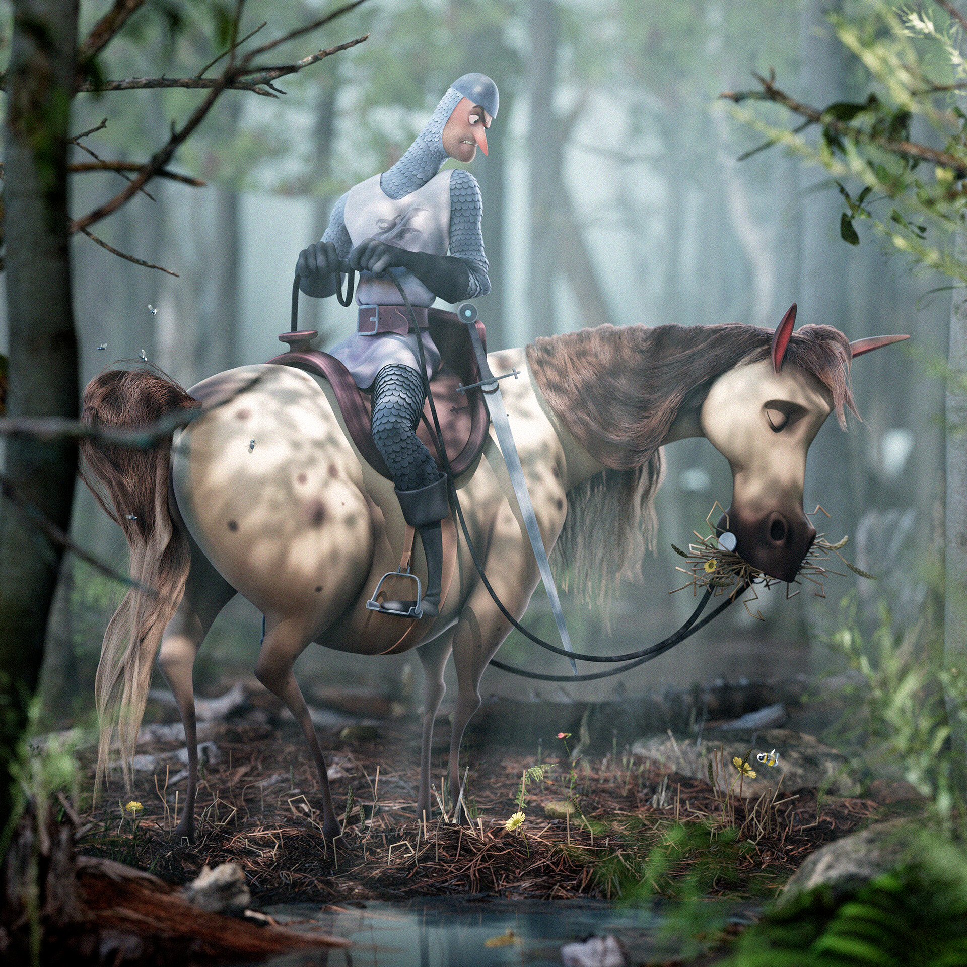 ArtStation - The Knight Way