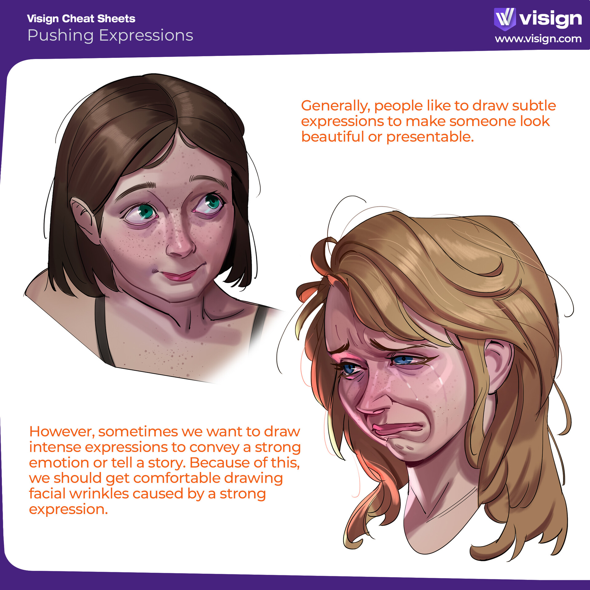 ArtStation - Visign Cheat Sheet: Pushing Expressions