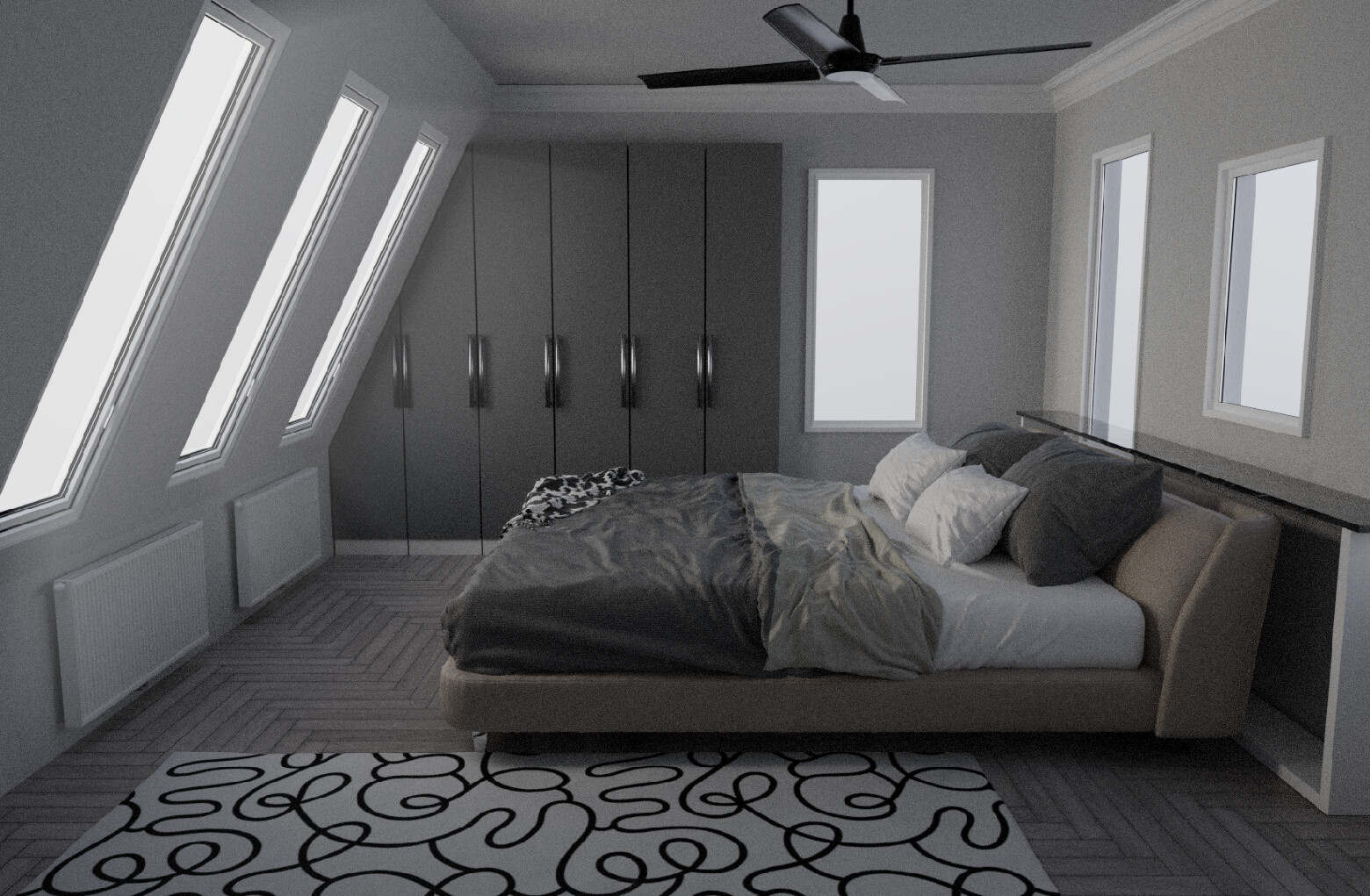 ArtStation - Simple Bedroom