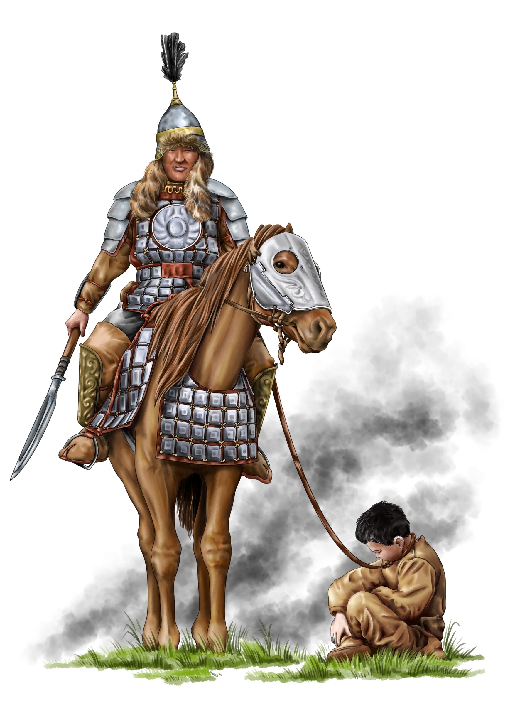 ArtStation - The Yakut warrior