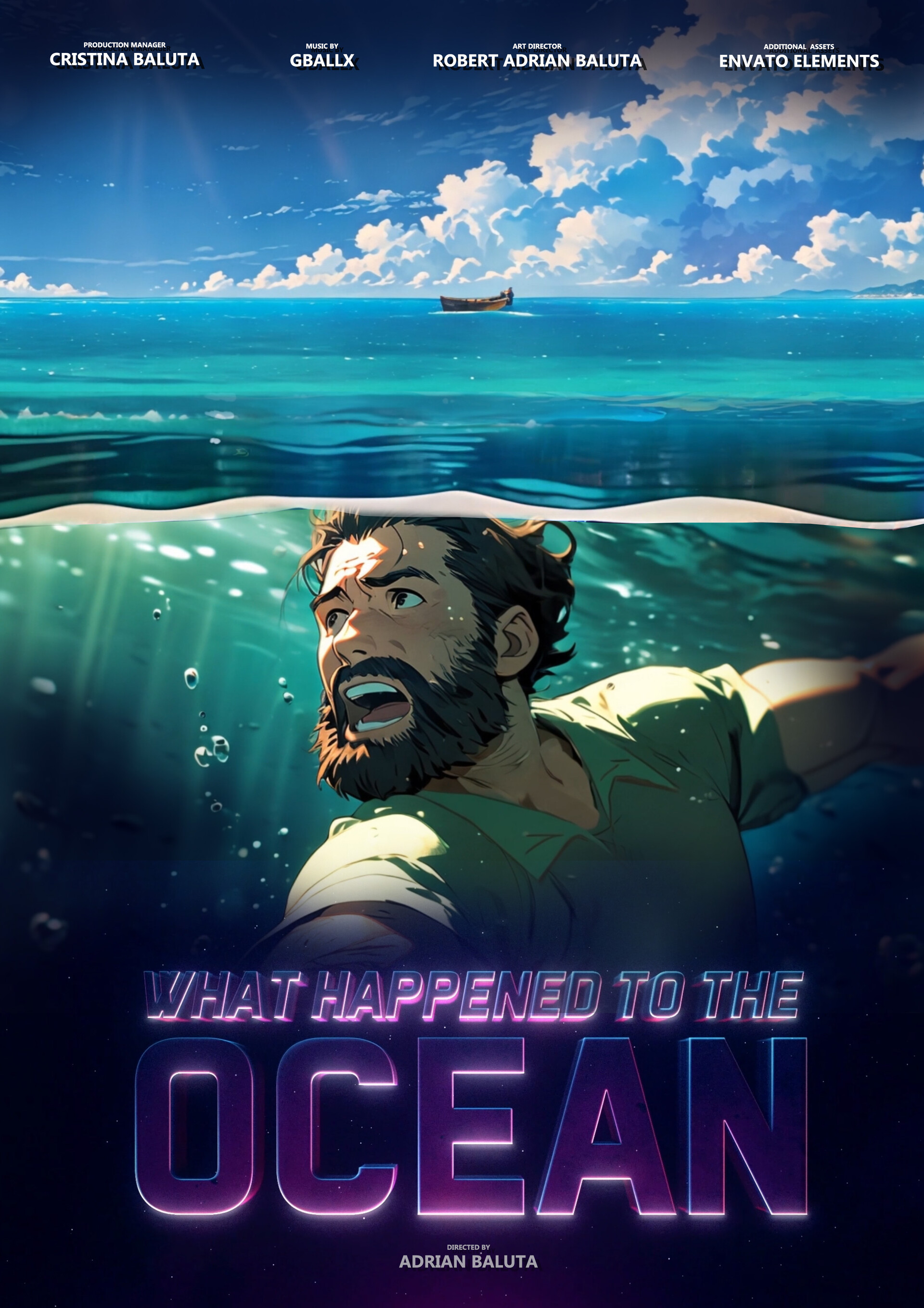 ArtStation - What happened to the Ocean -animation short Poster