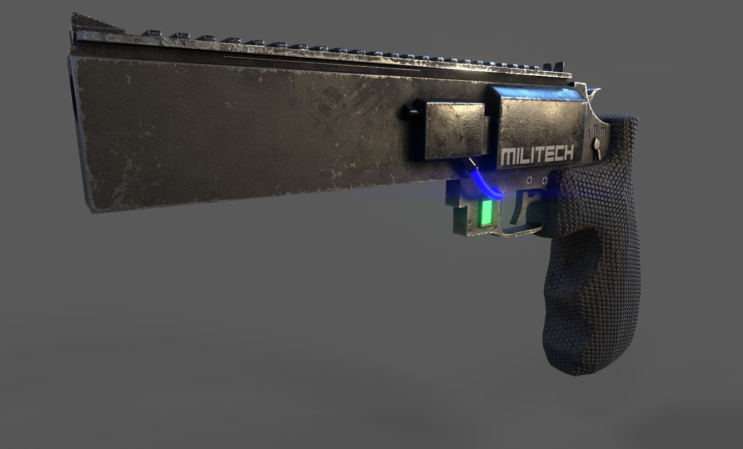 ArtStation - Cyberpunk revolver