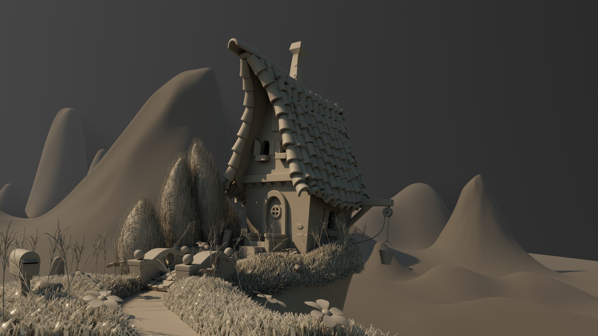 ArtStation - Environment Cartoon