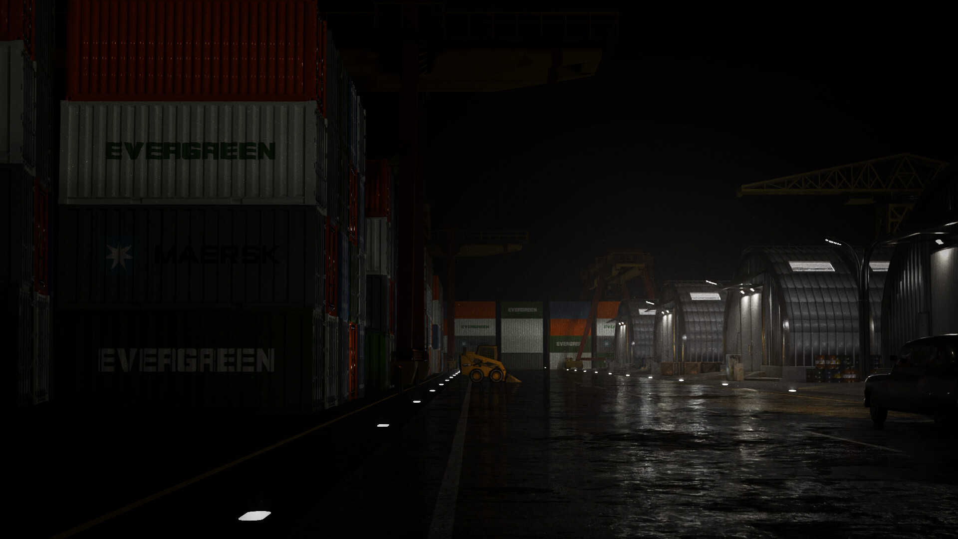ArtStation - Container Yard