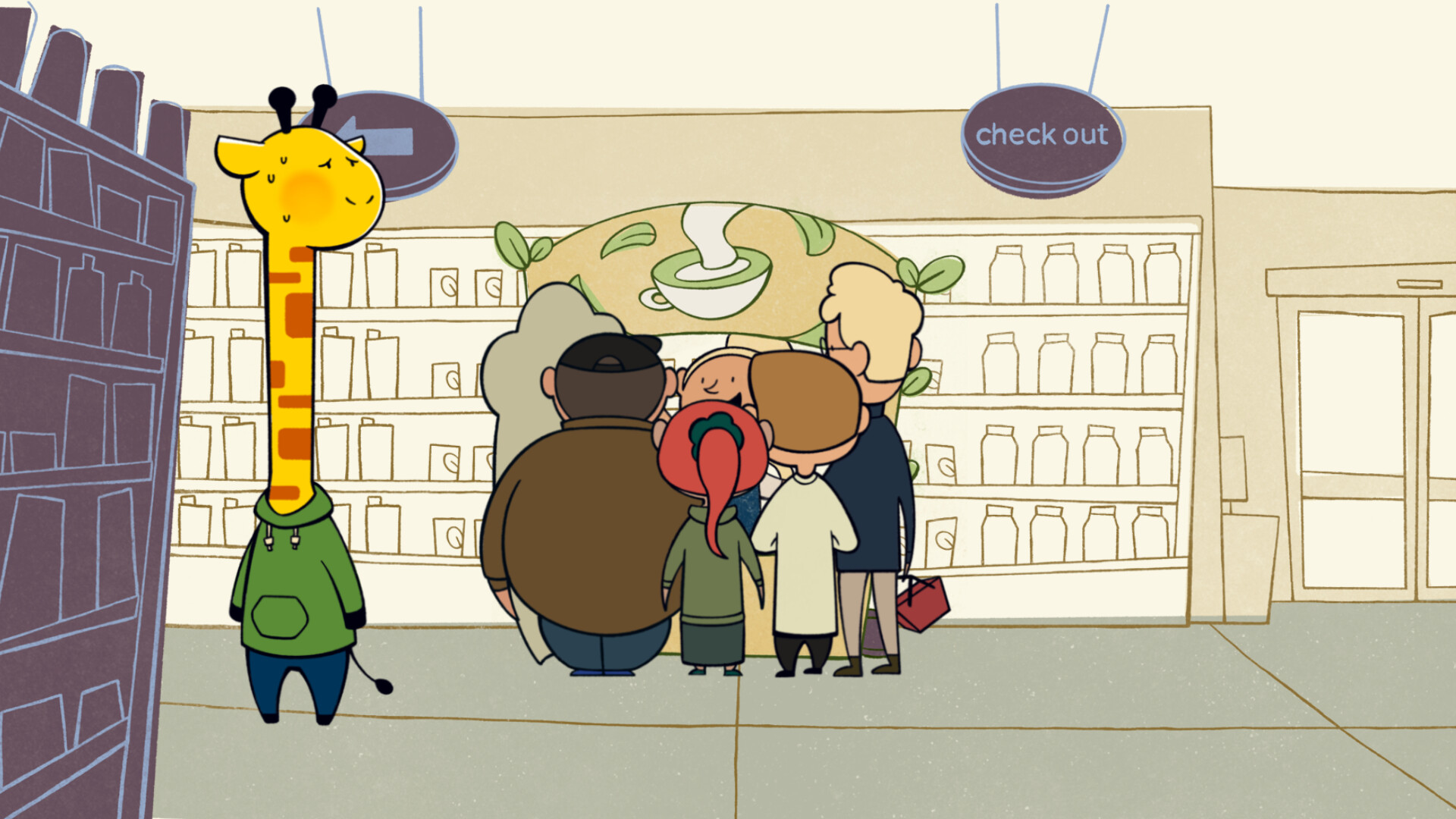 Lin Huang - Upcoming Game: A Week in the Life of Asocial Giraffe