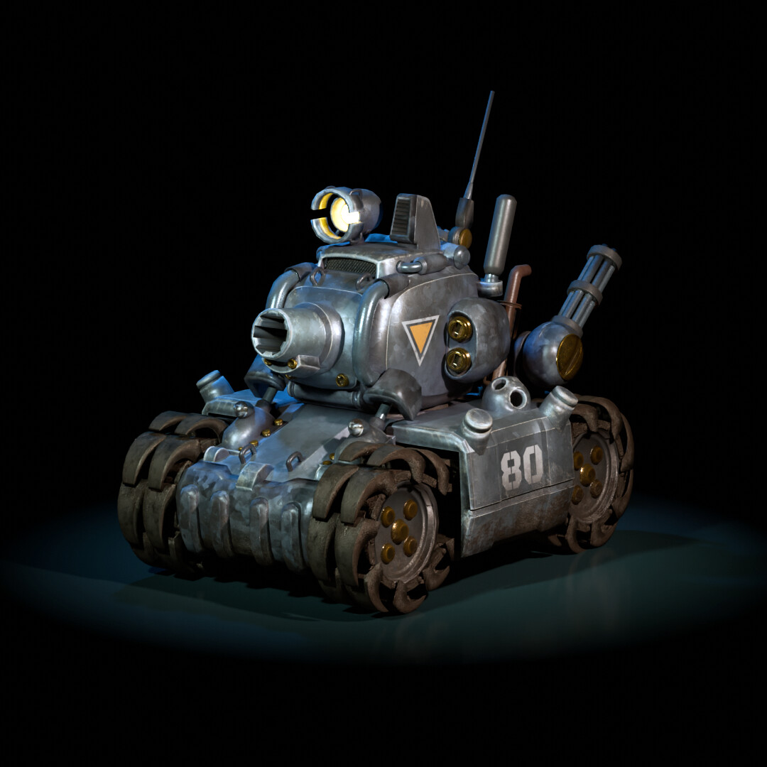 ArtStation - Metal Slug Tank