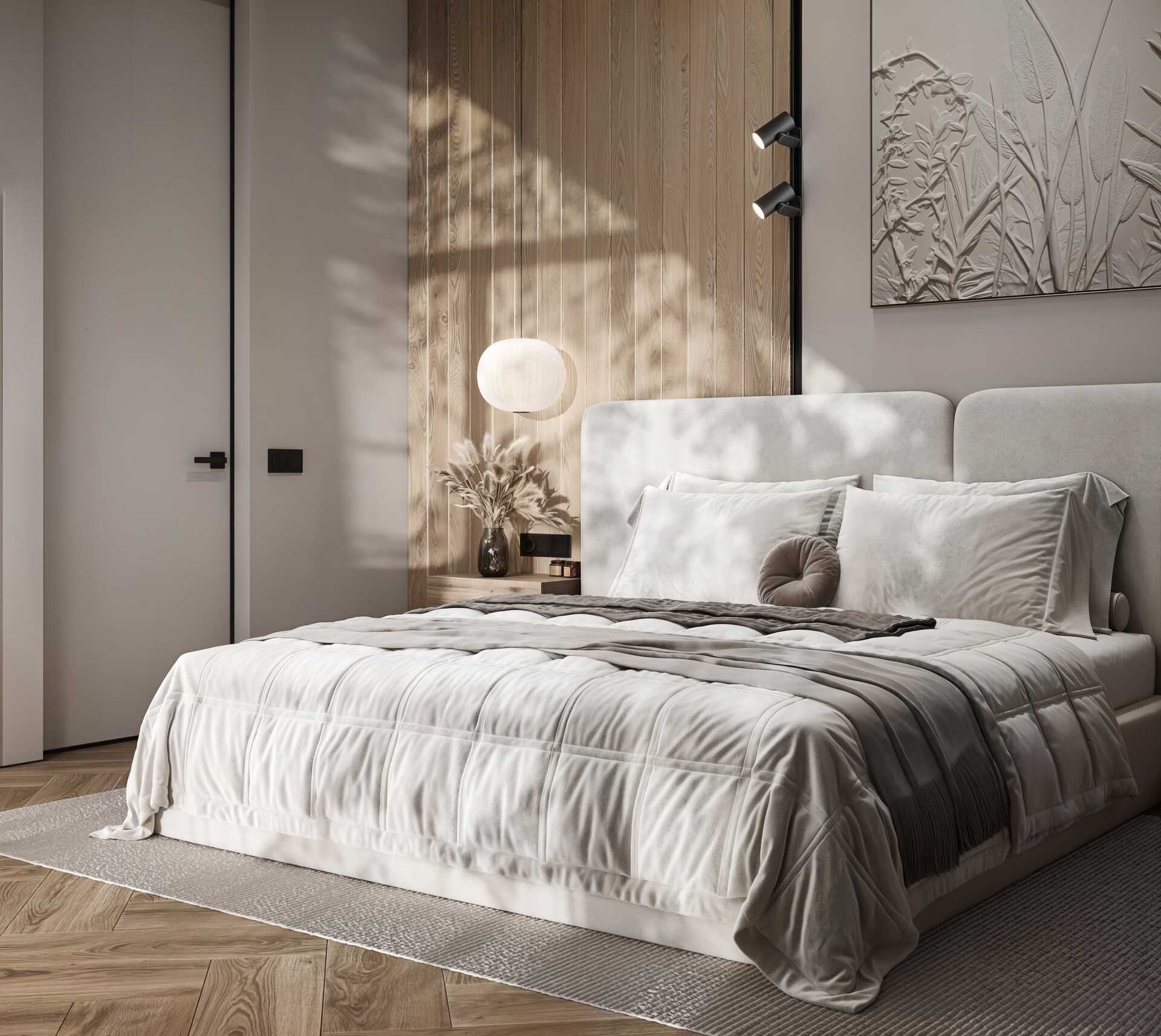 ArtStation - Visualization of bedroom