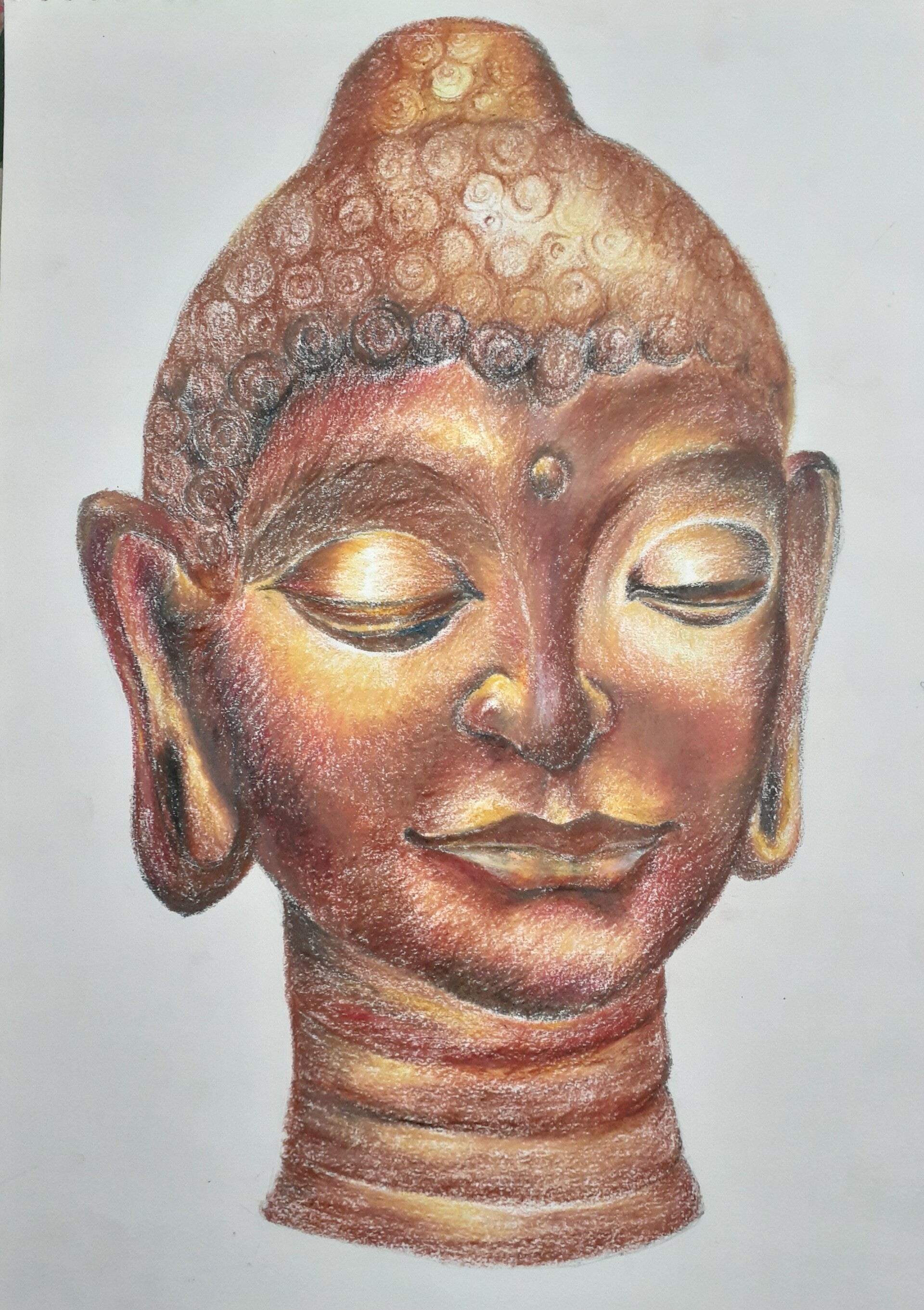 ArtStation - Oil pastel work