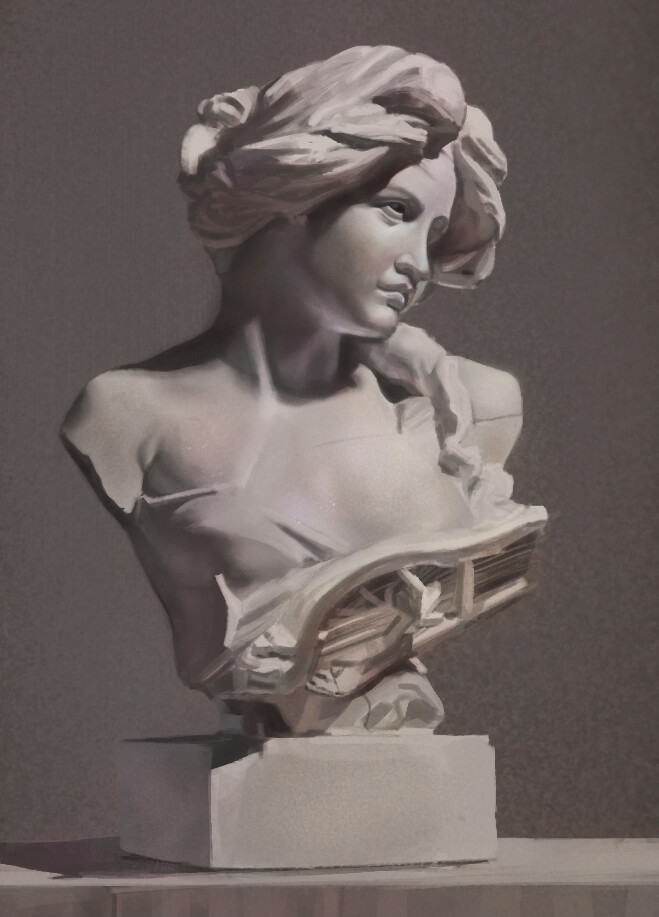ArtStation - Statue studies