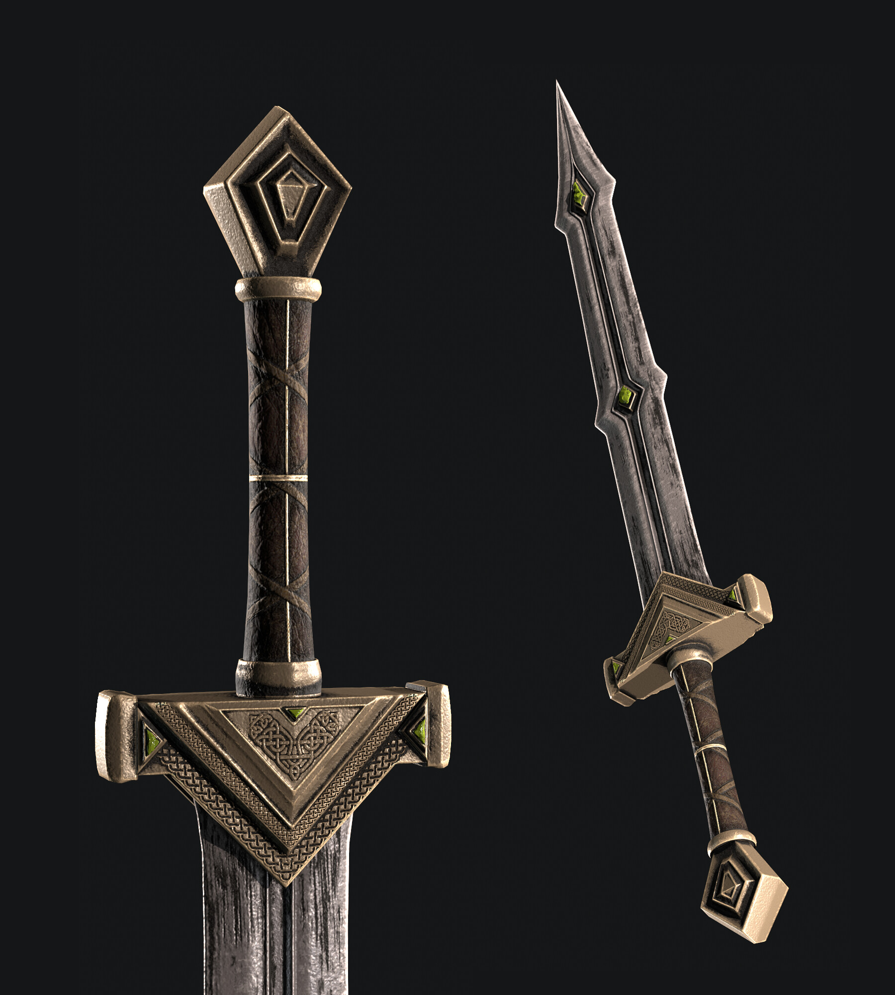ArtStation - Dwarven Sword